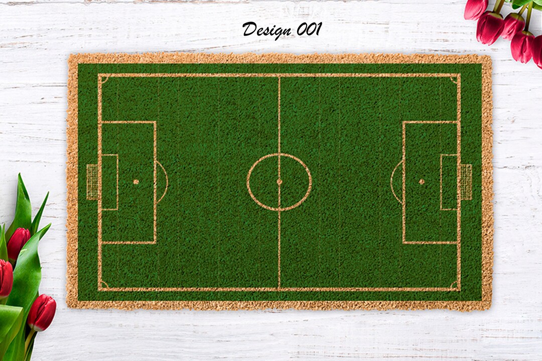 Soccer, Soccer Welcome Mat, Sports Doormat, Housewarming Soccer Gift ...