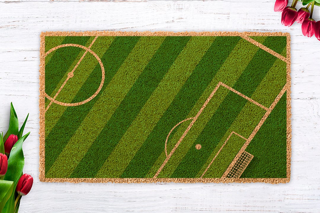 Soccer Gift, Soccer Welcome Mat, Football Doormat, Unique Soccer ...
