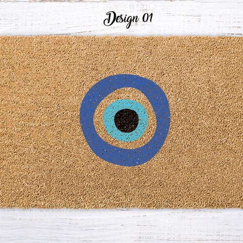 Evil Eye Door Mat - Etsy
