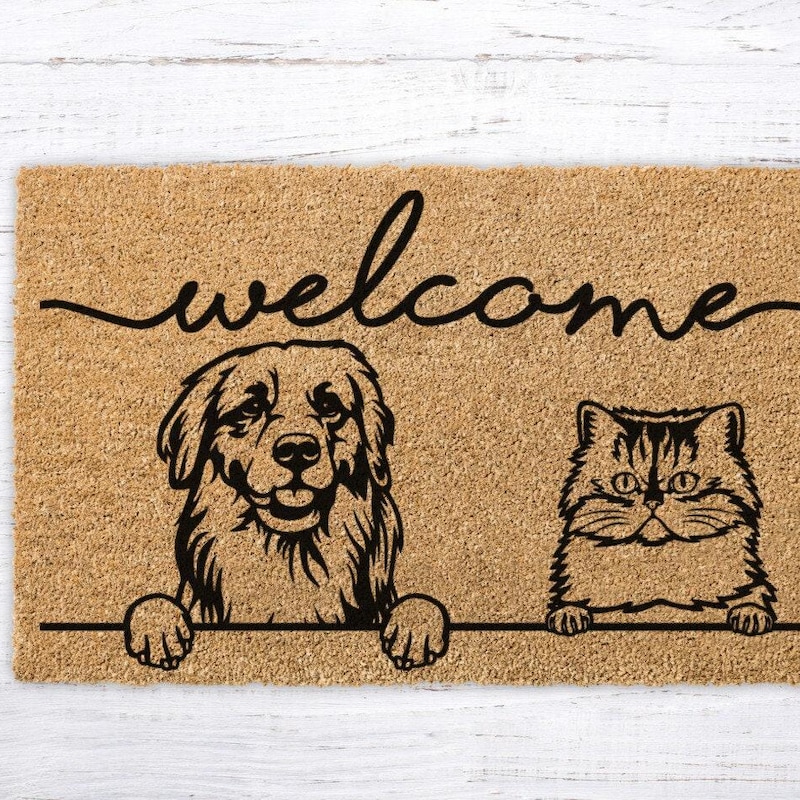 Custom Mat Animals - Etsy