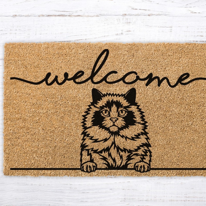 Cat Welcome Home Mats - Etsy
