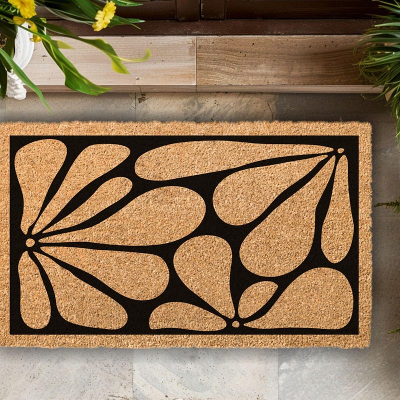 Double Door Doormat - Etsy