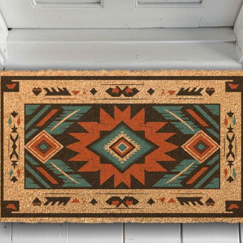 Aztec Rug - Etsy