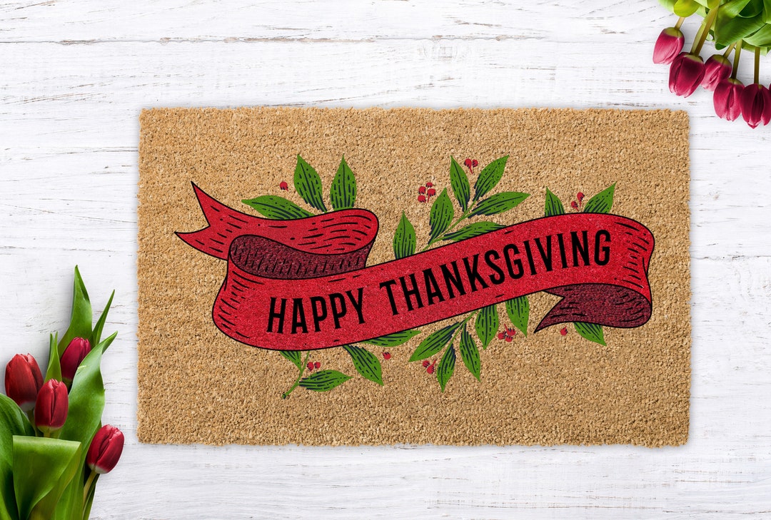 Thanksgiving, Thanksgiving Decor, Thanksgiving Doormat, Thanksgiving ...