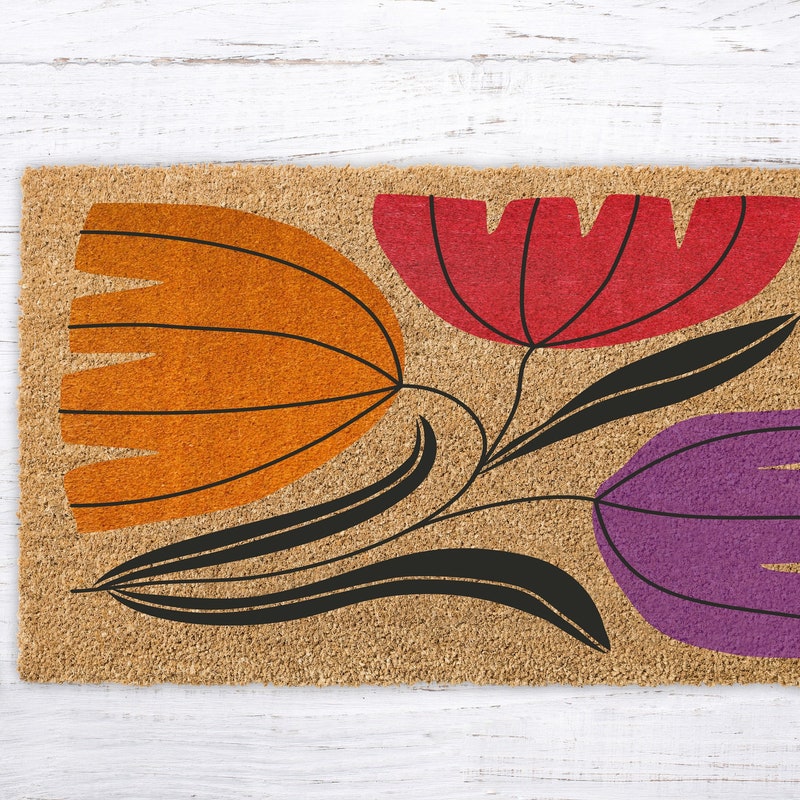 Painted Door Mats - Etsy