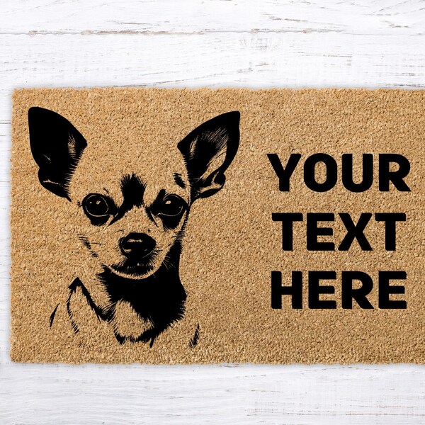 Chihuahua Door Mats - Etsy