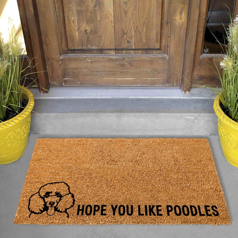 Poodle Rug - Etsy