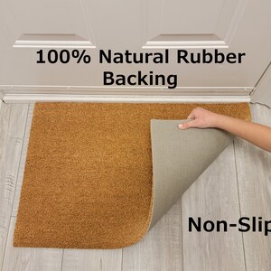 Botanical Spring Doormat, Entryway Decor, Front Door Mat, Entrance ...