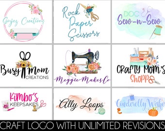 Sewing Craft Logo - Etsy