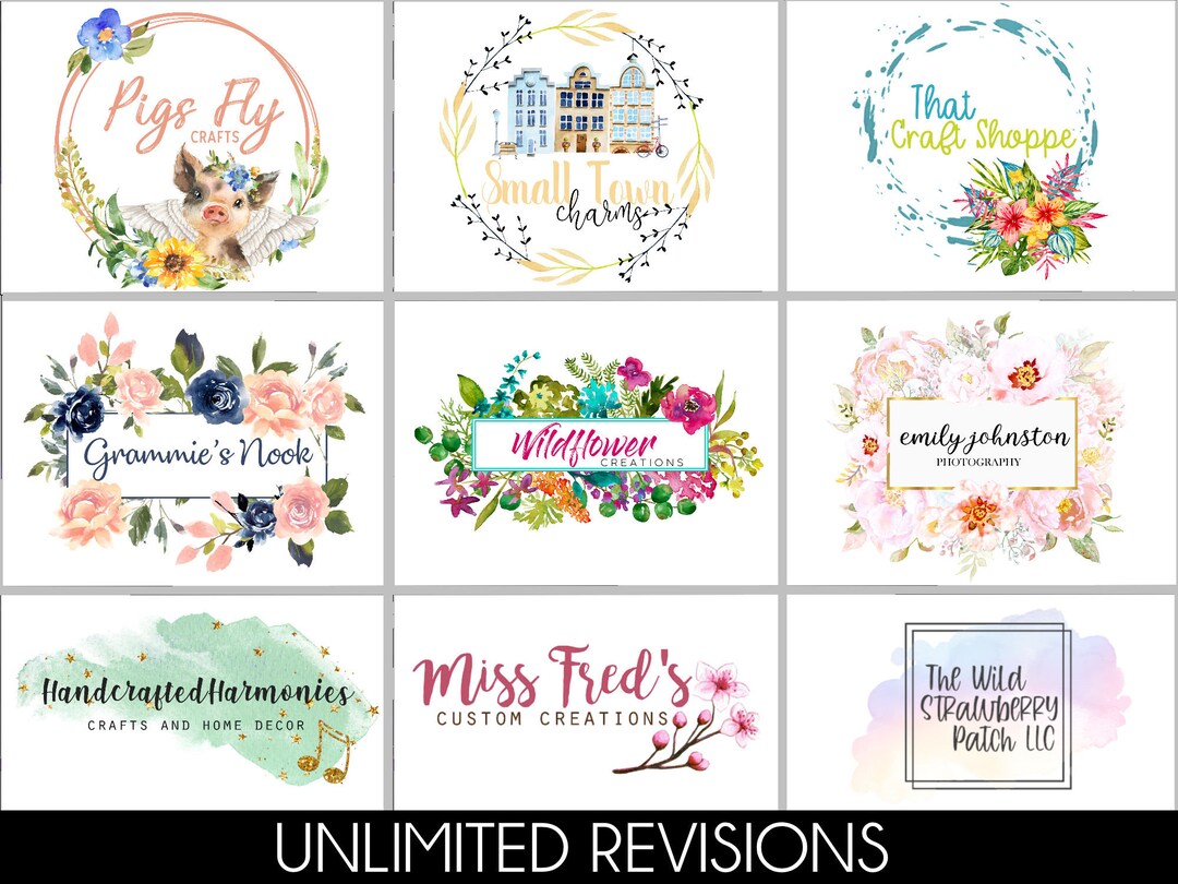 Logo Design, Custom Branding, Craft Business Logo, Small Business ...