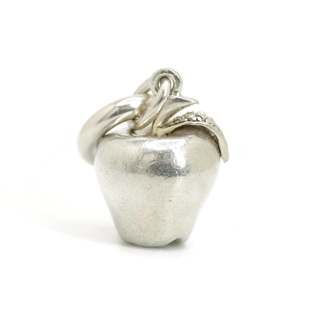 Tiffany & Co. Sterling Silver Apple Charm - Etsy