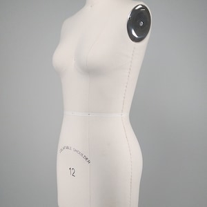 Professional Female Half Body Dress Form With Cage and Collapsible ...