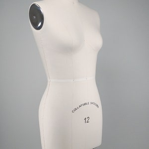 Professional Female Half Body Dress Form With Cage and Collapsible ...