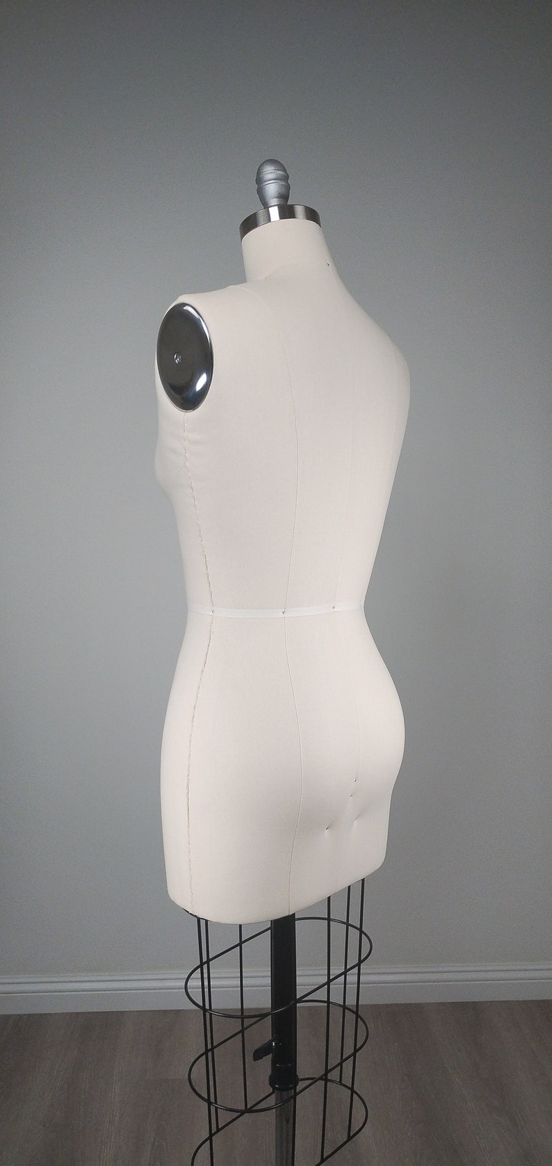 Professional Female Half Body Dress Form With Cage and Collapsible ...