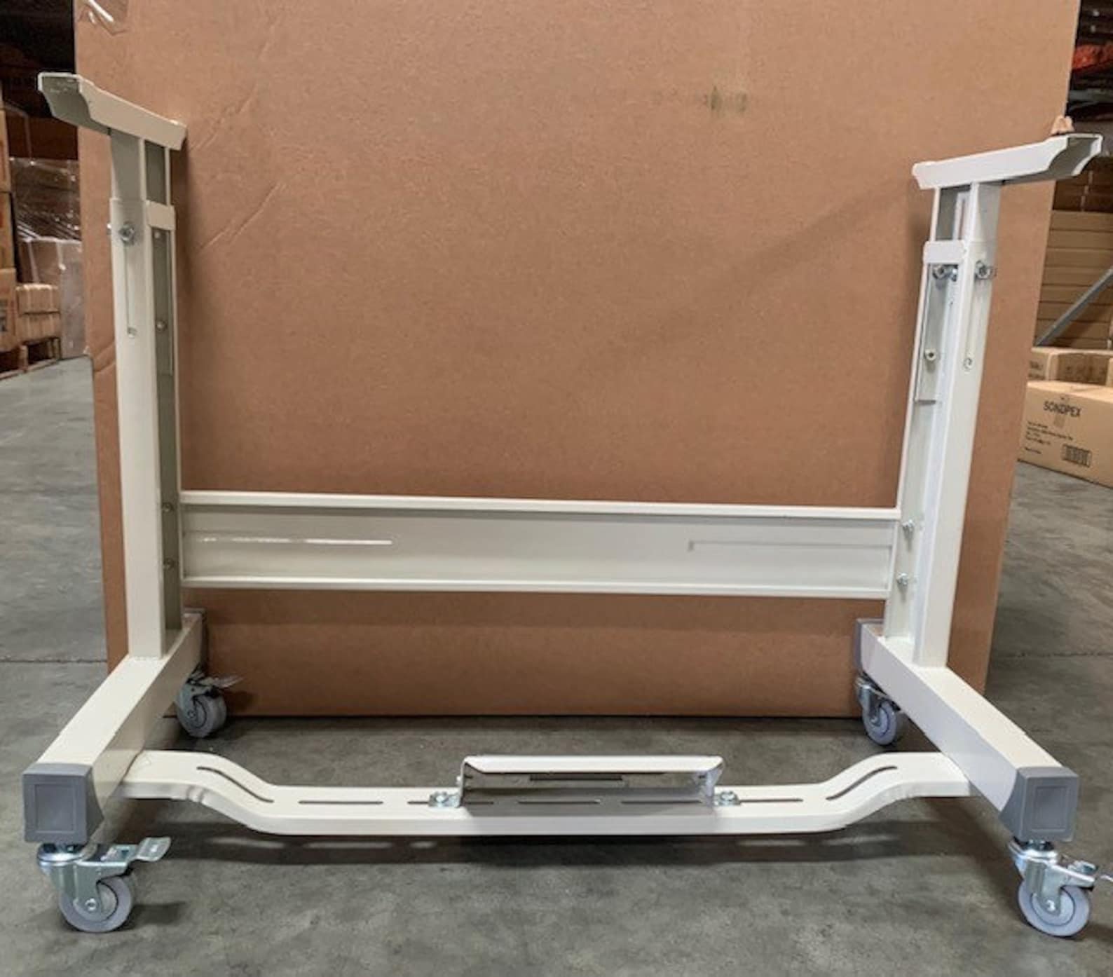 L" Shape Legs With Wheels for Industrial Sewing Machine Use (legs & 4 ...