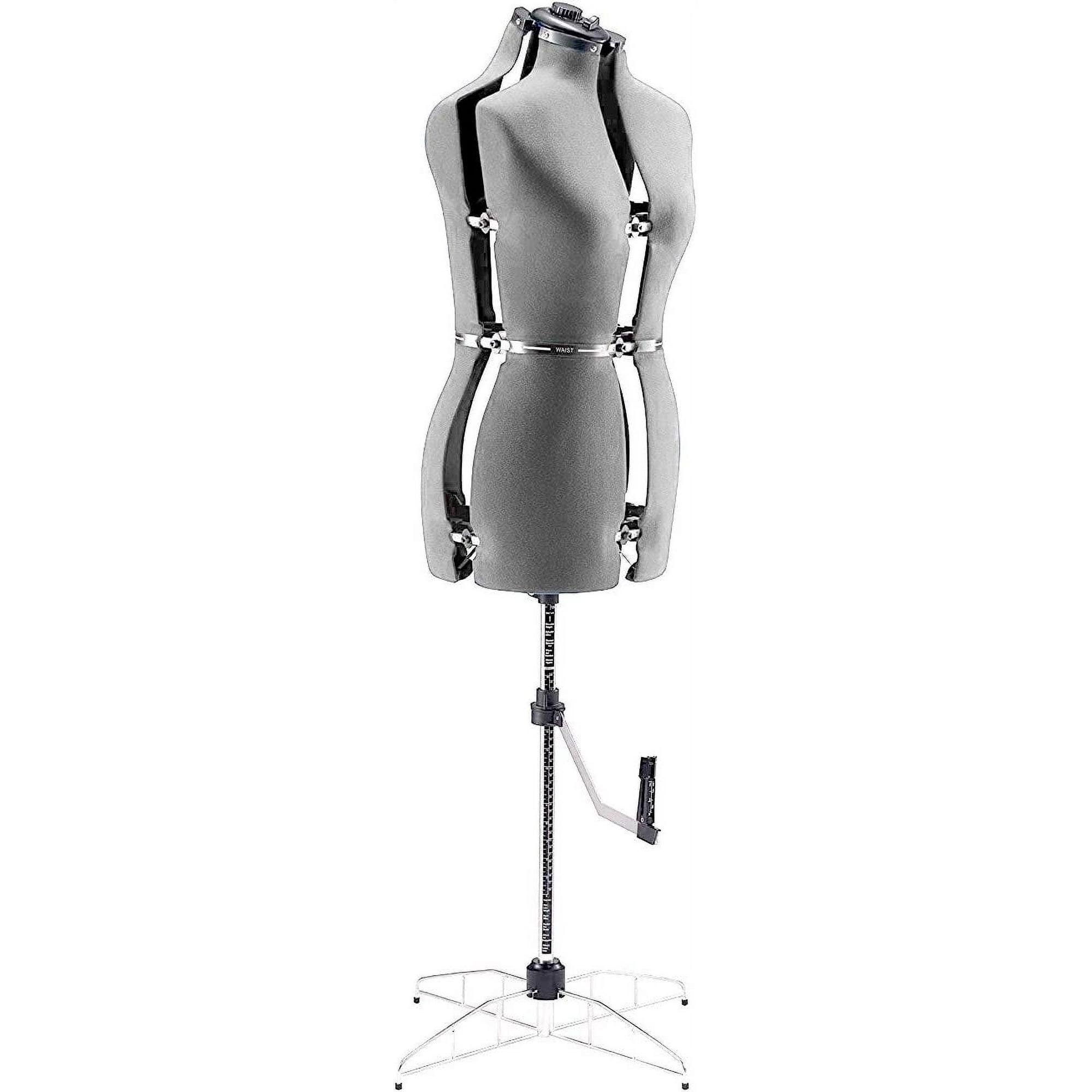 Female Adjustable Mannequin Dress Form Female With New Base - Gray - Etsy