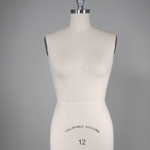 Professional Female Half Body Dress Form With Cage and Collapsible ...