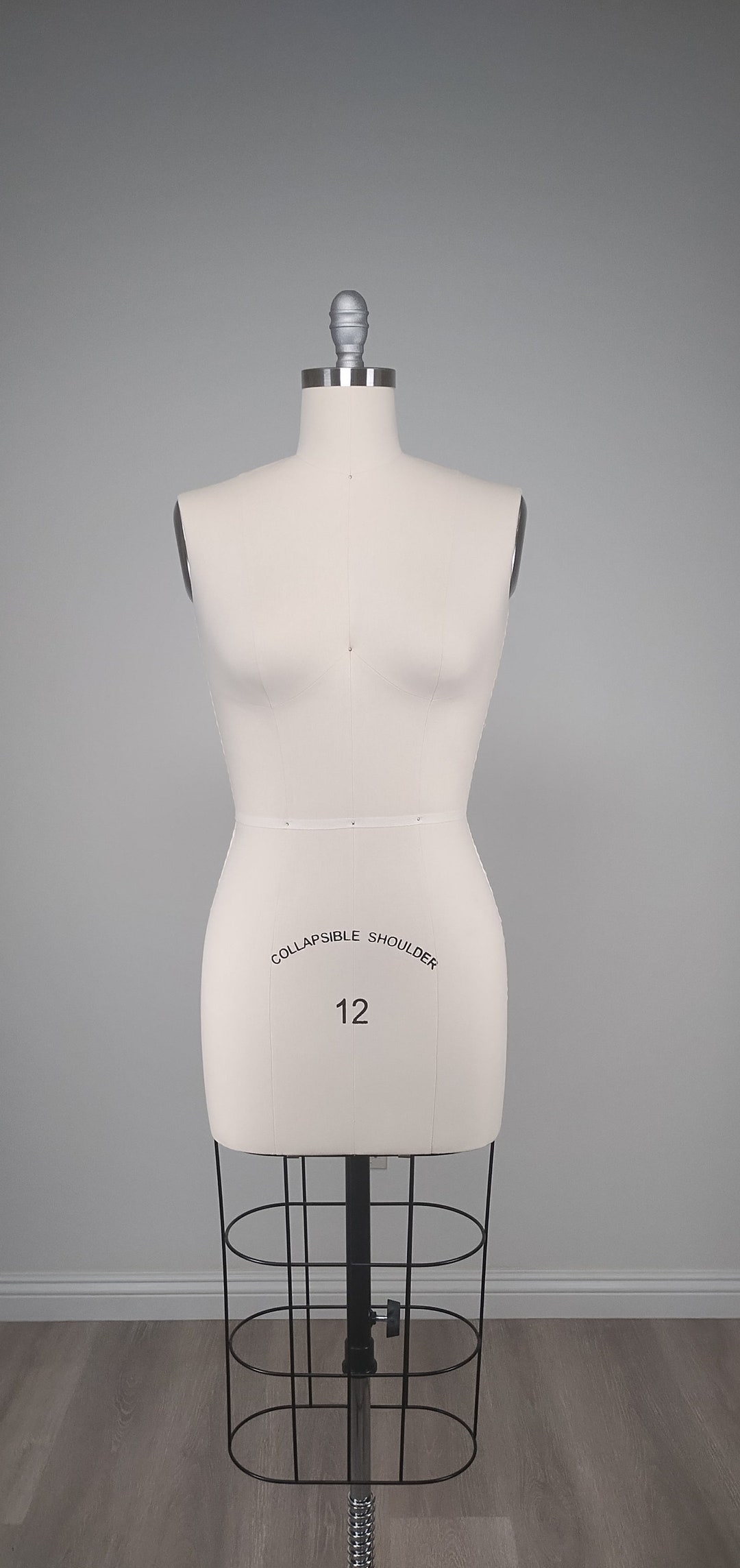 Professional Female Half Body Dress Form With Cage and Collapsible ...