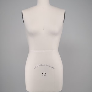 Professional Female Half Body Dress Form With Cage and Collapsible ...