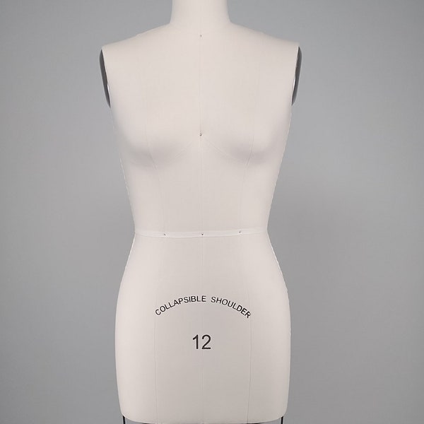 Professional Female Half Body Dress Form With Cage and Collapsible ...