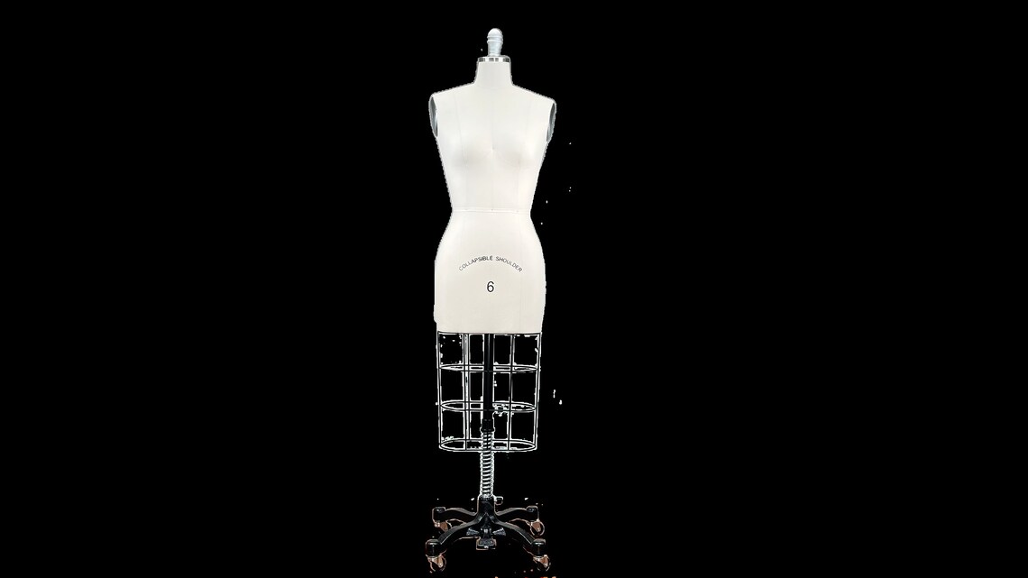 Professional Female Half Body Dress Form With Cage and - Etsy