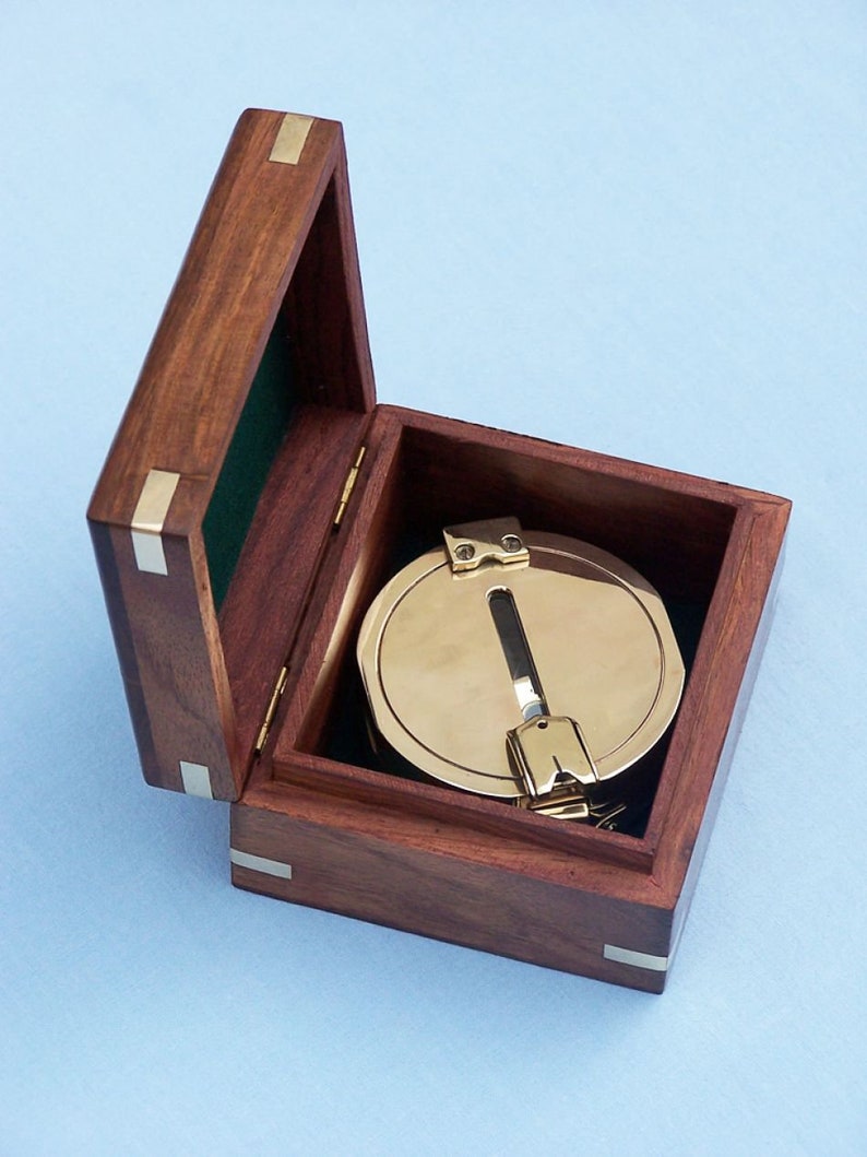 Solid Brass Clinometer Compass 4 - Etsy