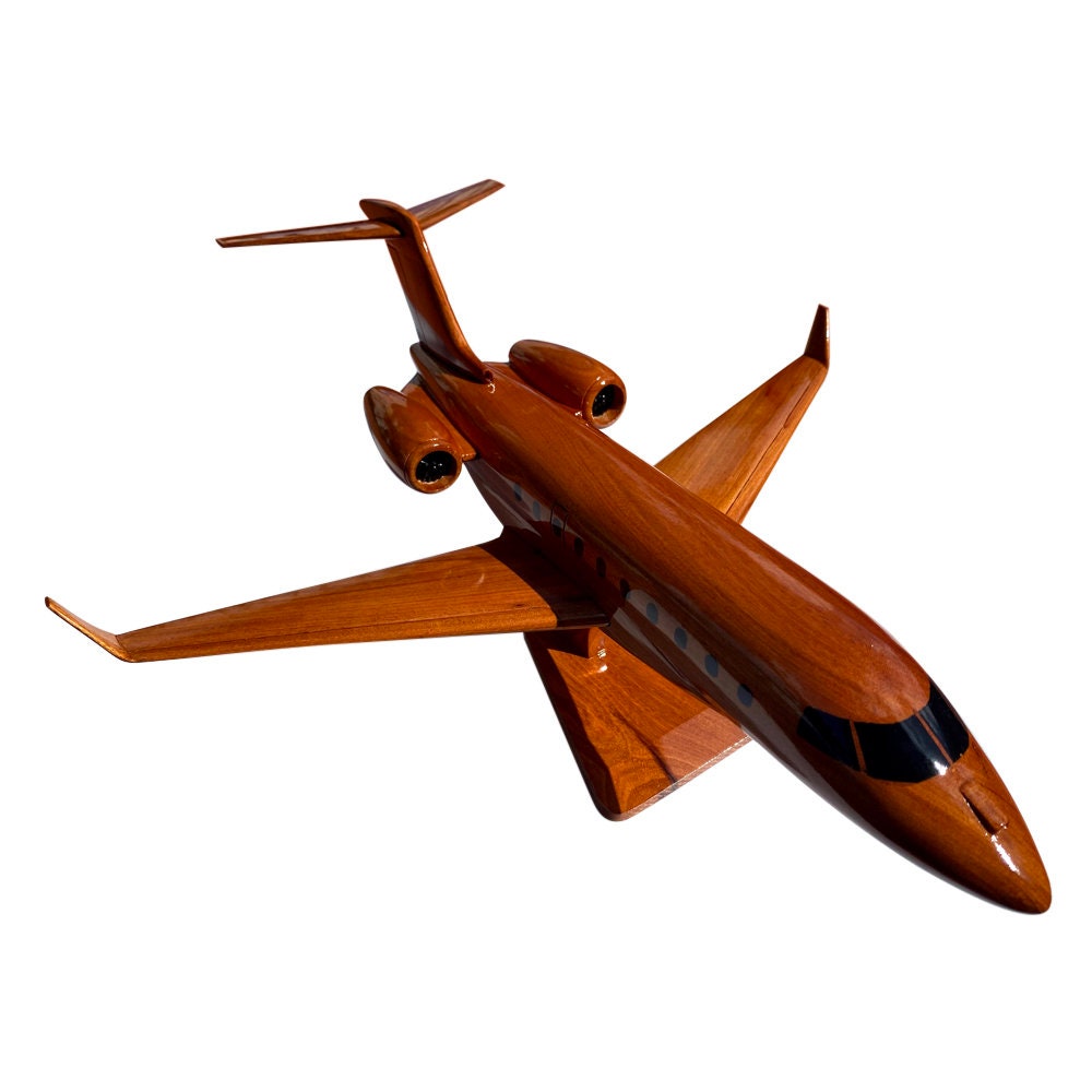 Gulfstream 280 Mahogany Wood Desktop Airplanes Model - Etsy