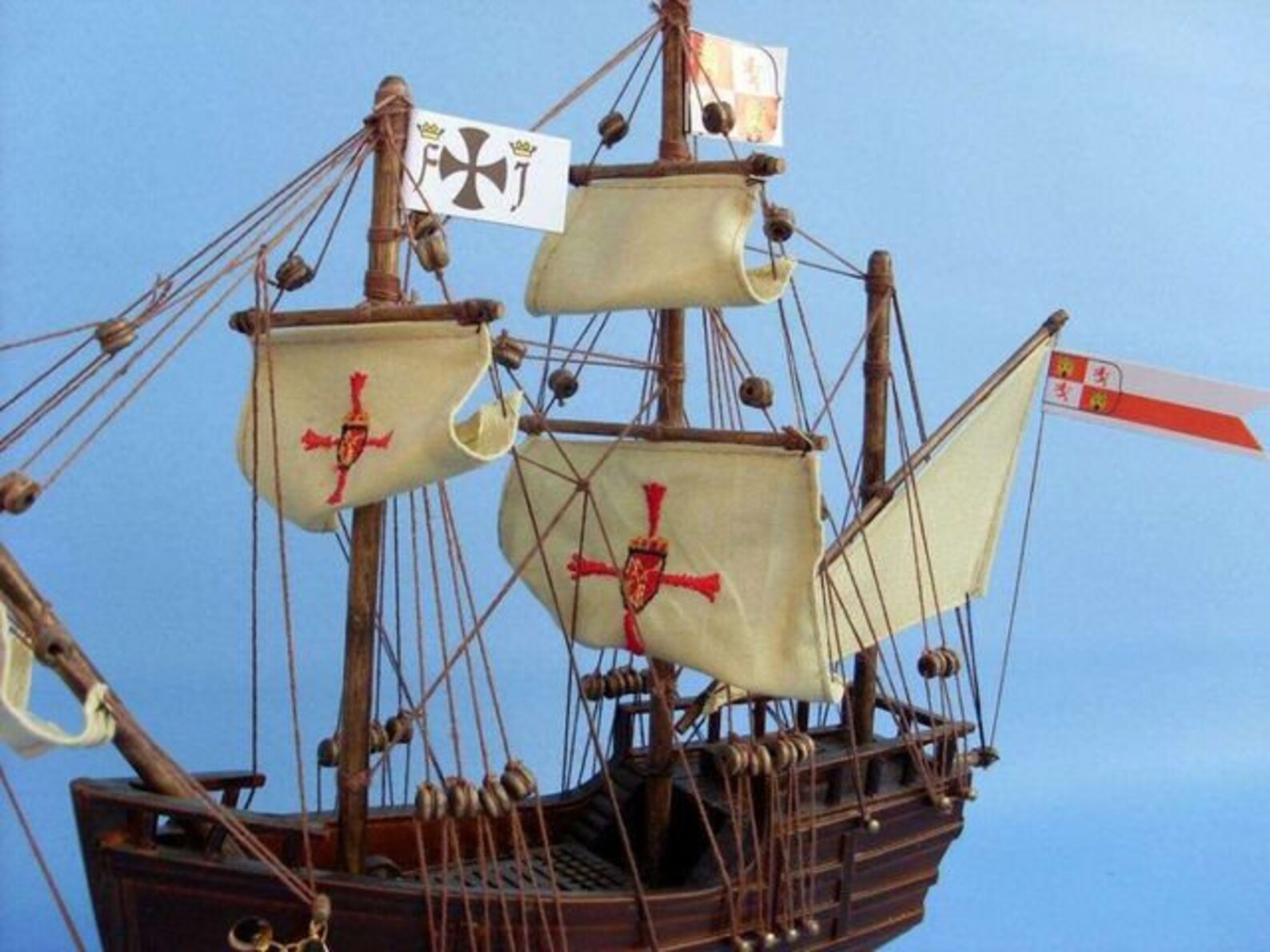 Wooden Pinta Model Ship 12 - Etsy