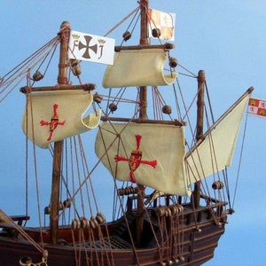 Wooden Pinta Model Ship 12 | Etsy