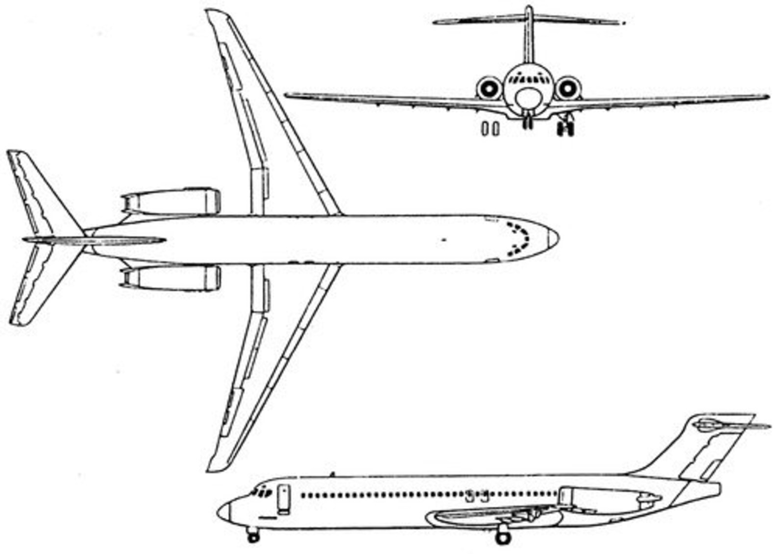 Boeing 717 Mahogany Wood Desktop Airplane Model - Etsy