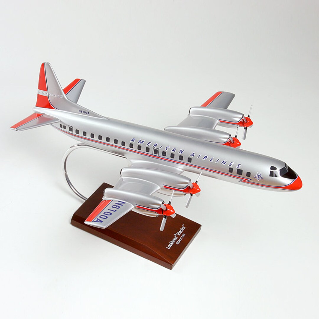 Lockheed L-188 American Model Custom Made for You - Etsy