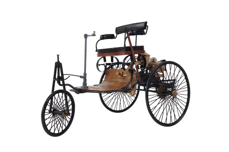 1886 Yellow & Black Benz Car - Etsy
