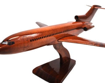 Boeing 727-200 Eastern Airlines Silver Color Scheme Plane Mahogany Wood ...