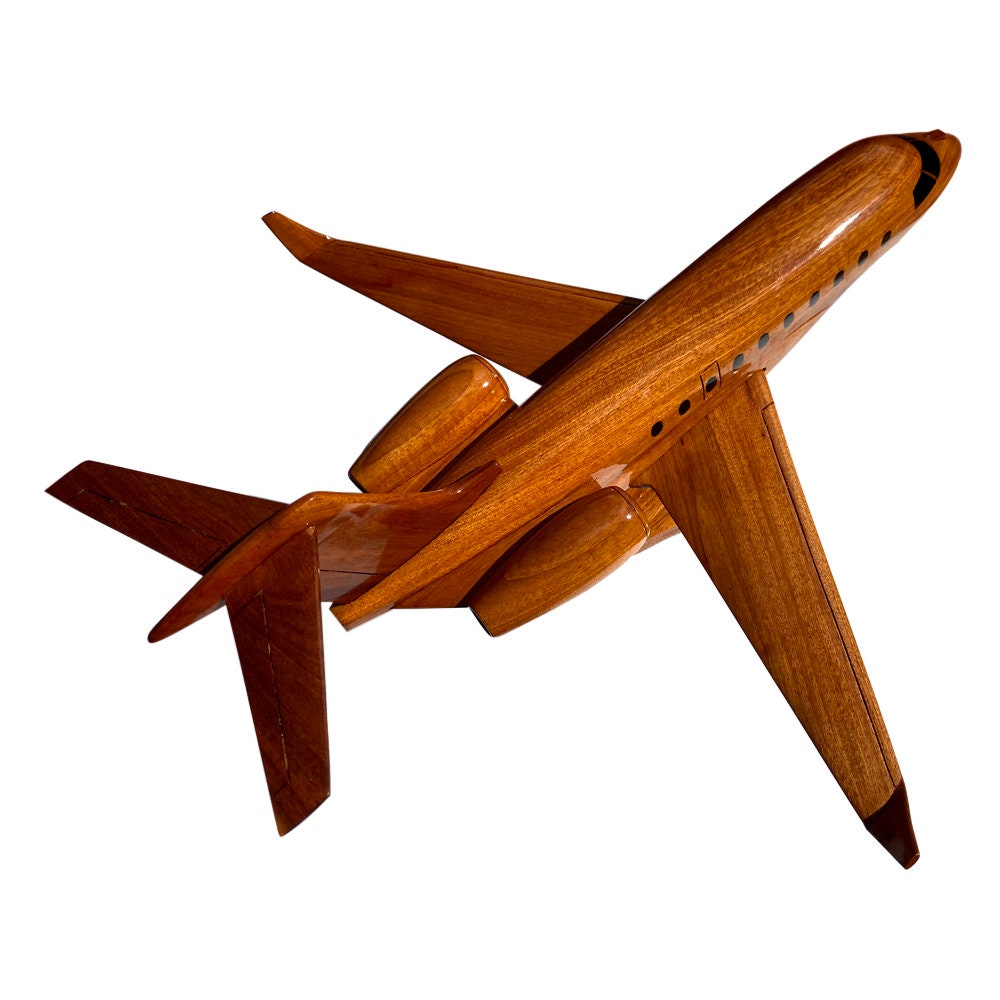 Gulfstream 280 Mahogany Wood Desktop Airplanes Model - Etsy