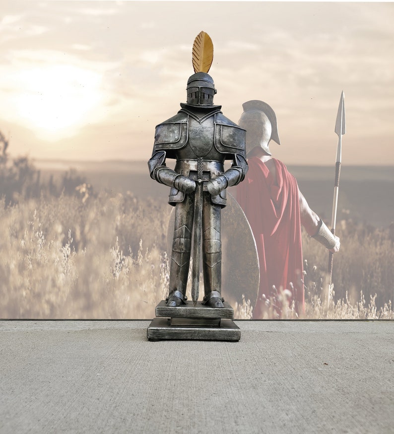 Metal Decorative Handmade Tin Medieval Armor Suit - Etsy