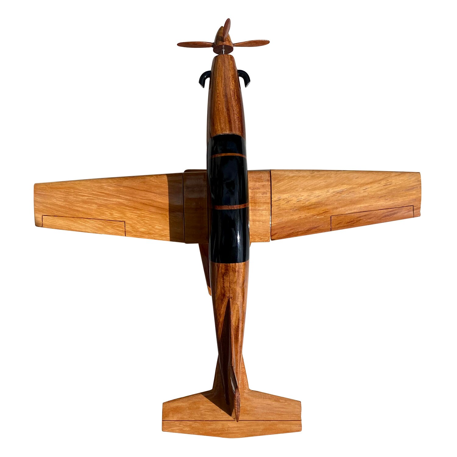 T6 Texan II Mahogany Wood Desktop Airplane Model - Etsy