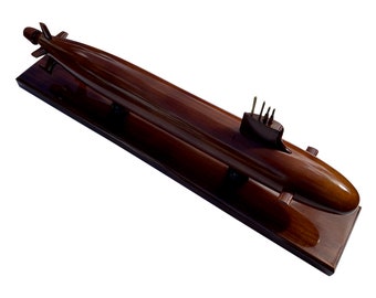 Wood Submarine Model - Etsy