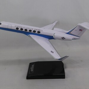 Gulfstream C-37A G-550 USAF Wood Desktop Model Custom Made for You - Etsy
