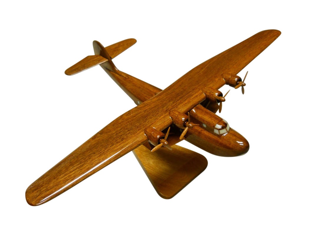M-130 China Clipper Mahogany Wood Desktop Airplane Model - Etsy
