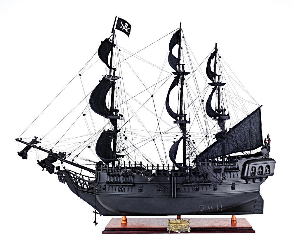 Pirate Ship Black Pearl Drawing