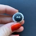 Cute Sprite / Soot Creature on a Pebble, Halloween - Etsy