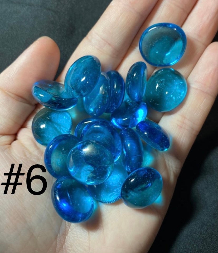 Flat Marbles/ Stones Multiple Colours Available Great for - Etsy