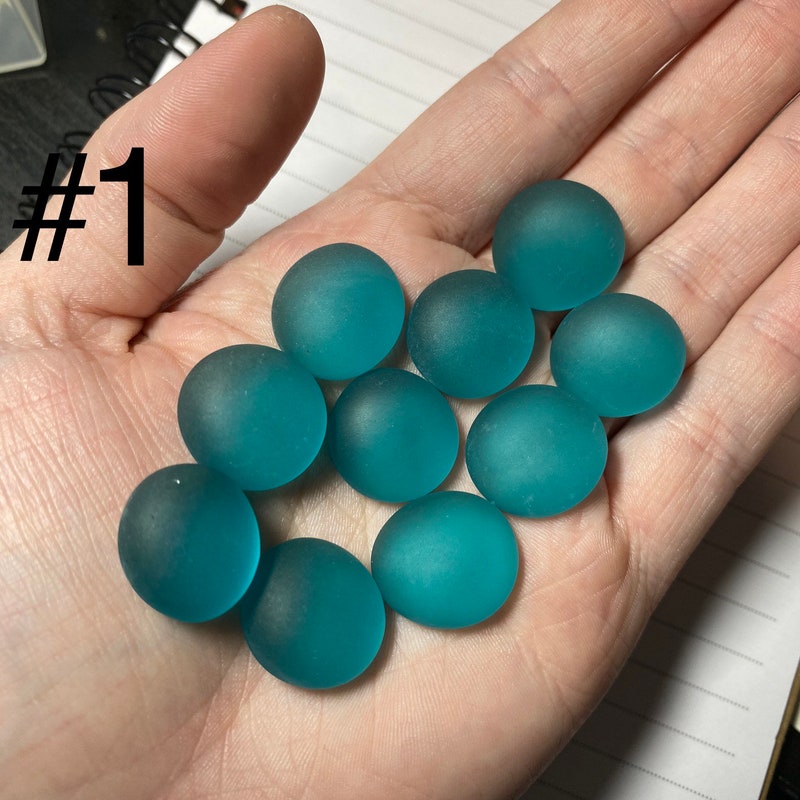 Flat Marbles - Etsy