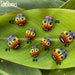 Rainbow Ladybug (one) | Acrylic Hand Painted | Cute Gift | Painted ...