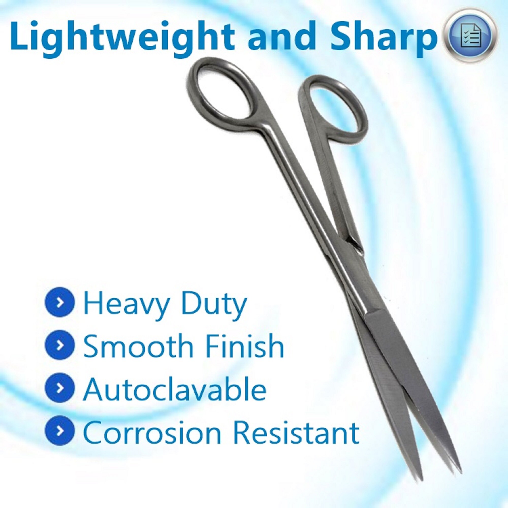 4.5 Sharp/sharp Straight Blade Stainless Steel Scissors | Etsy