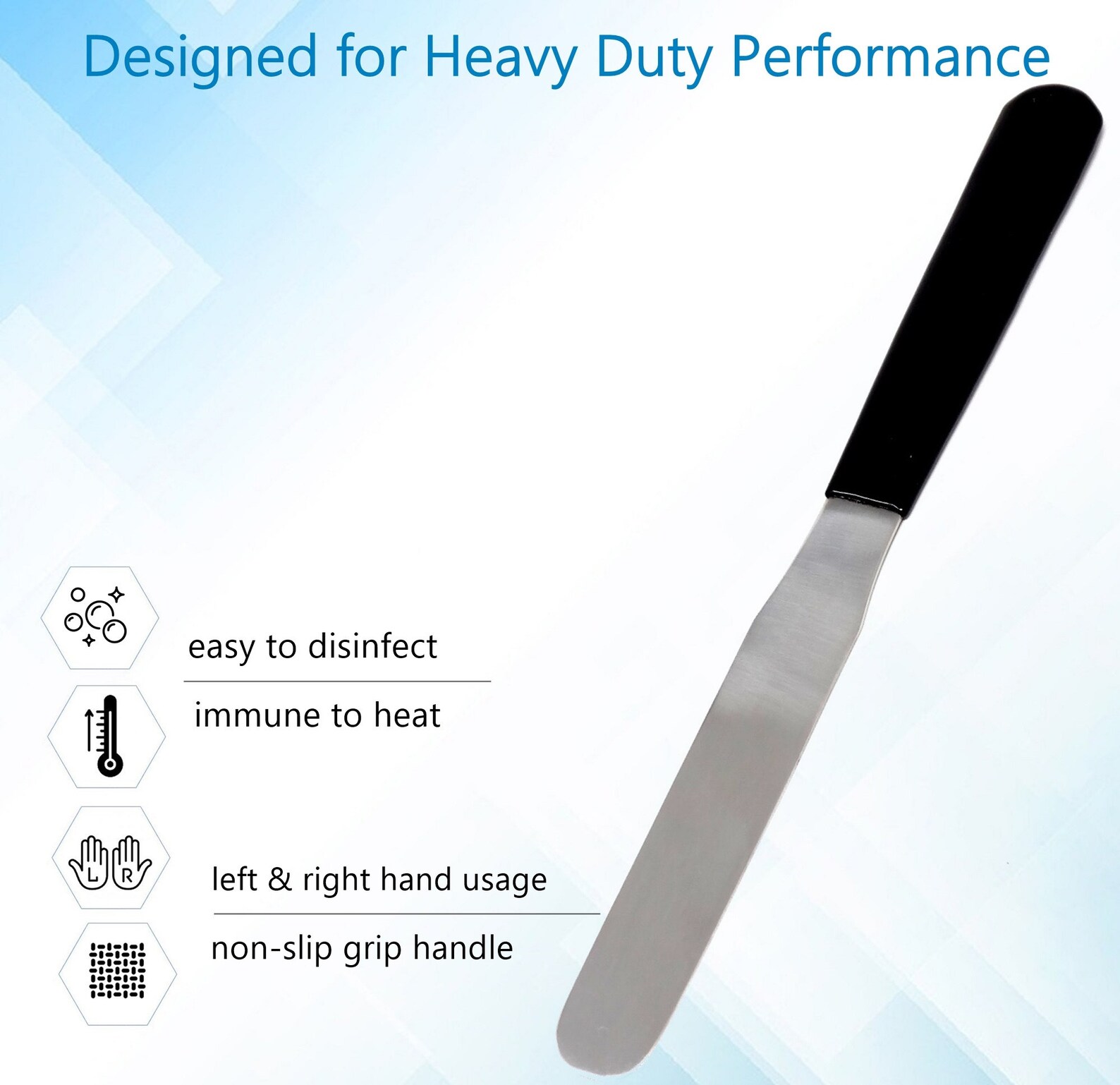 Plaster Mixing Lab Spatula With Polyvinylchloride (PVC) Comfort Handle ...