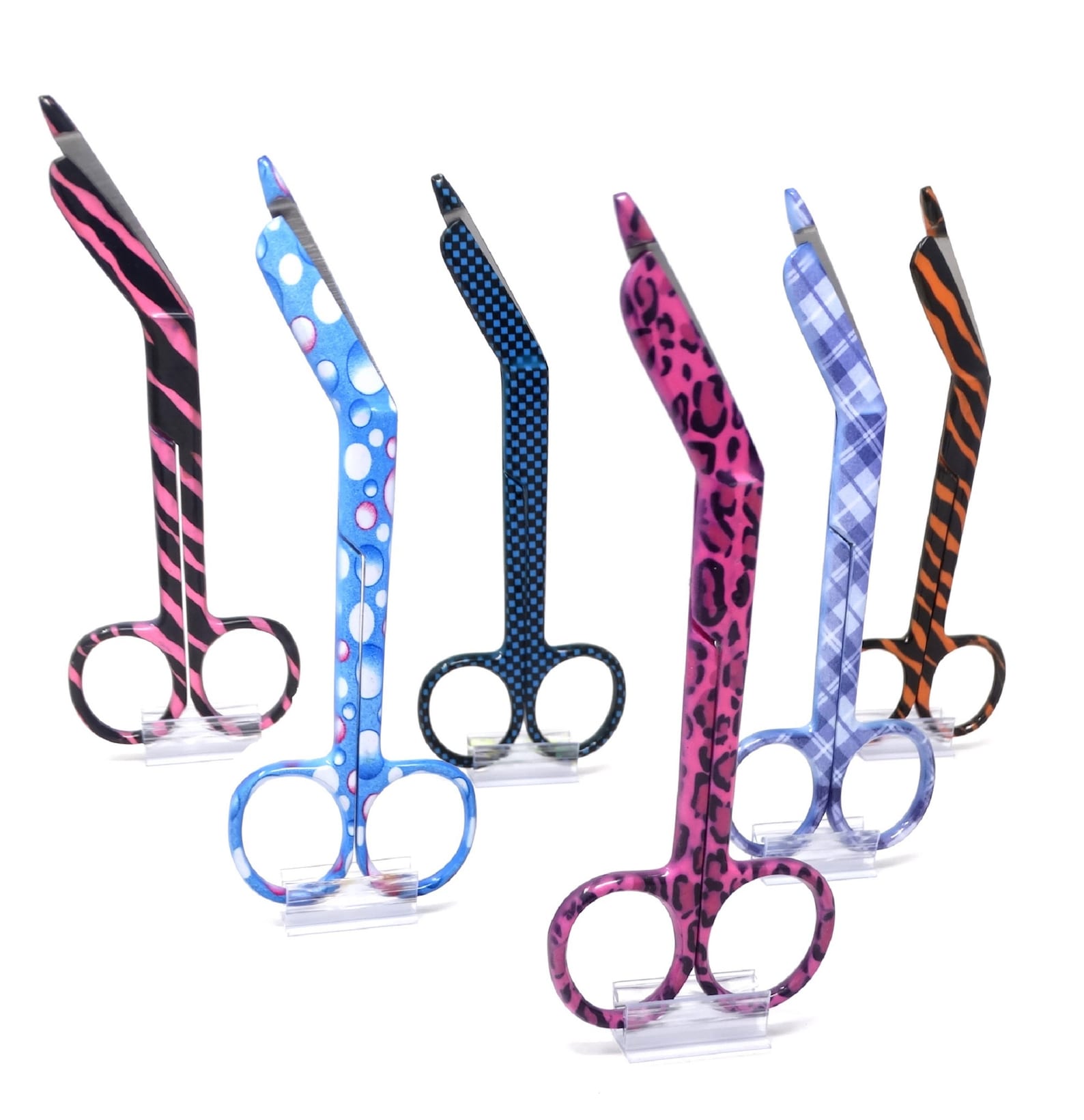 Nurse Appreciation Set of 6 Assorted Pattern Bandage Scissors - Etsy