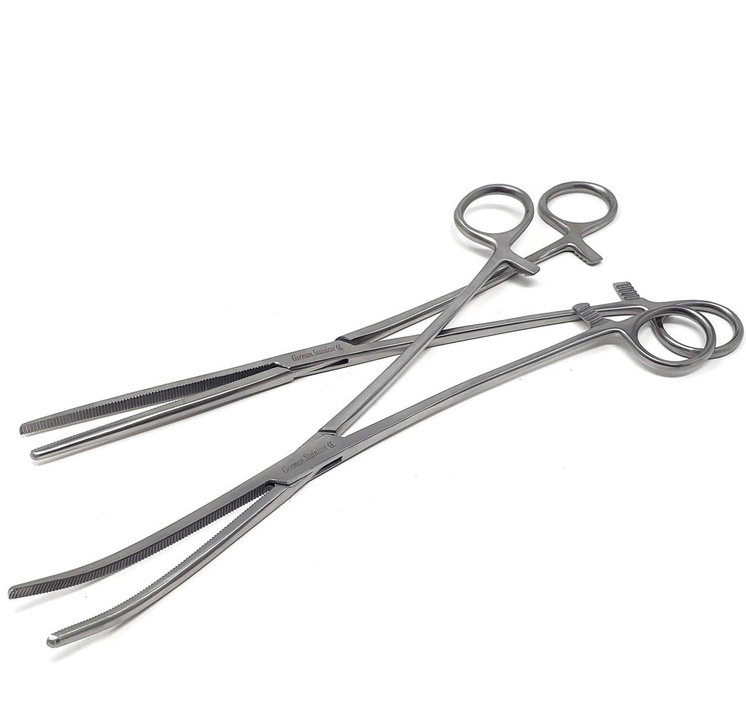 2 Pcs Figurine Making Pliers Serrated Jaws Stainless Steel Locking ...