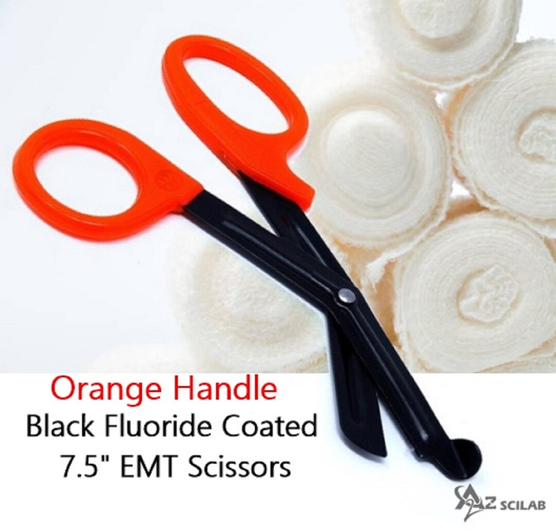 Firefighter Gift Fire & Rescue Scissors Orange Handle With Fluoride ...