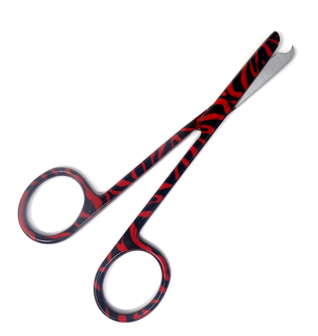 Stitch Stitch Snip W/ Hook Blade 4.5" Scissors One Hook Blade Stainless ...